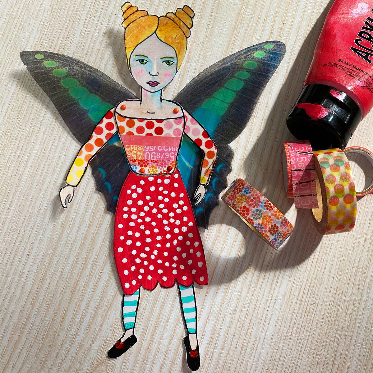 Let's make an Art Paper doll - BeaGrob