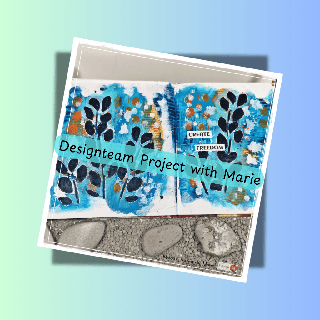 Dive into Marie's Acrylic Art with Signature Stencils - BeaGrob